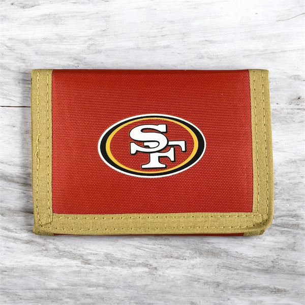 SF 49ers Nylon Tri-Fold Wallet - Craze Fashion