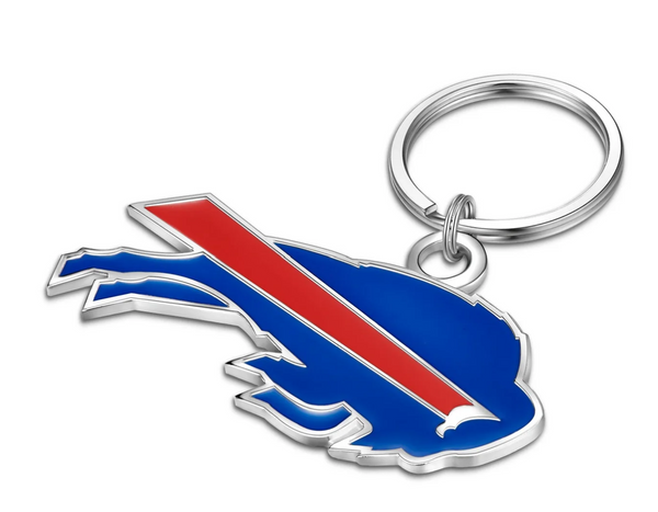 Buffalo Bills Large Team Emblem Keychain - Craze Fashion
