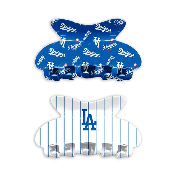 LA Dodgers 2pk Hair Claw Set - Craze Fashion