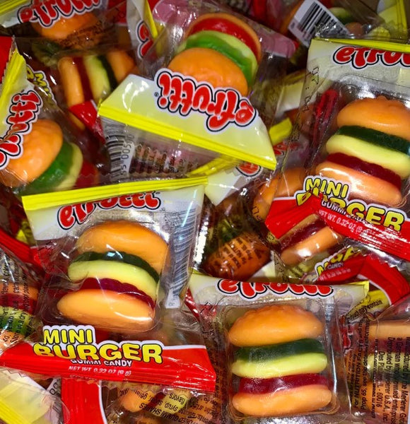 Efrutti Mini Burger Gummi Candy - Craze Fashion