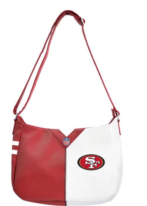 SF 49ers Pebble Split Hobo Purse - Craze Fashion