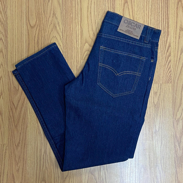Denim Blue Skinny Fit Jeans ( FINAL SALE ) - Craze Fashion