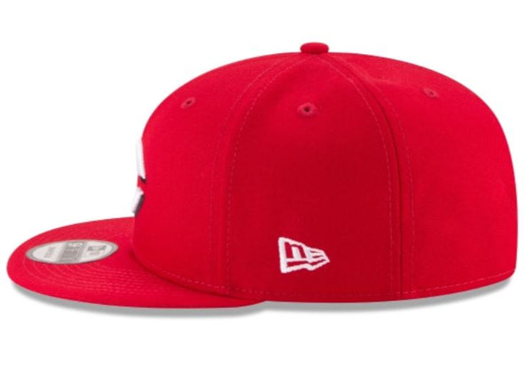 Cincinnati Reds Scarlet OTC Fitted Cap - Craze Fashion